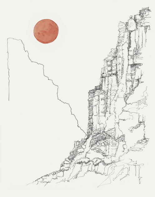 "DIABLO CANYON" Original – BO RINEHART STUDIO